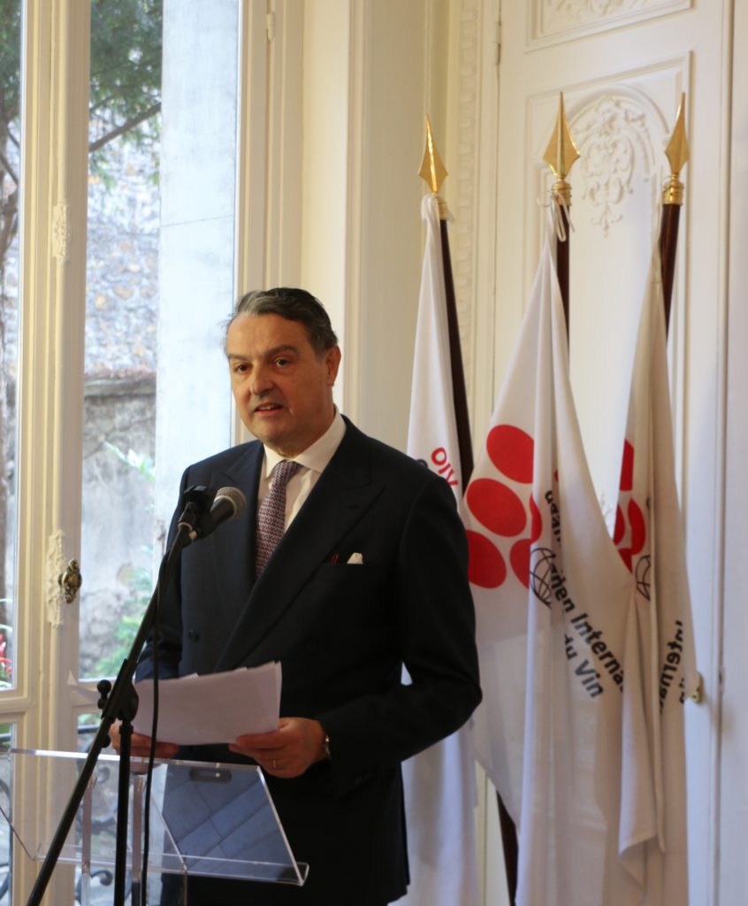 Pau Roca, Director General of OIV gives his overview of the 2019 global ...